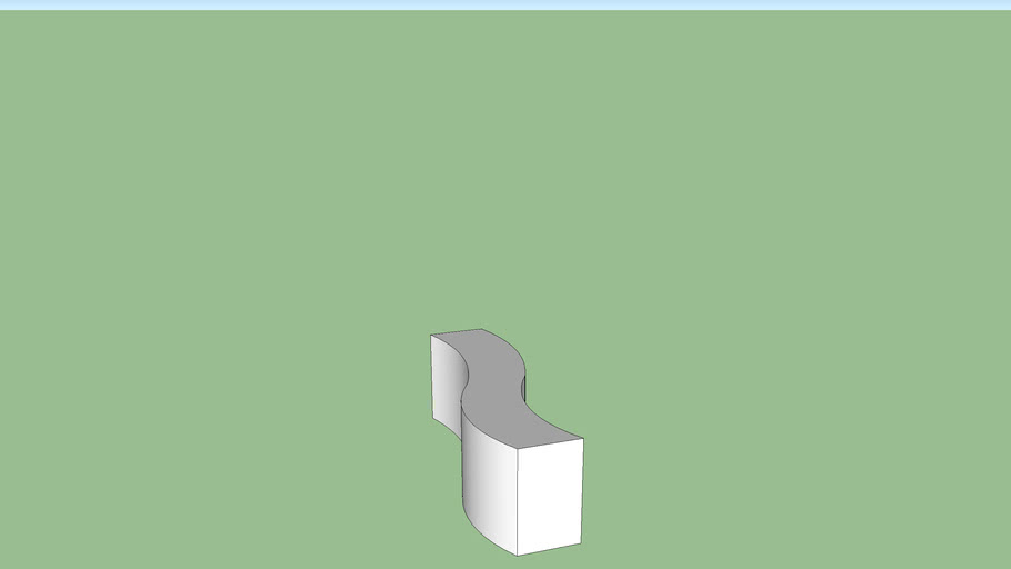 Curved Bar Table | 3D Warehouse