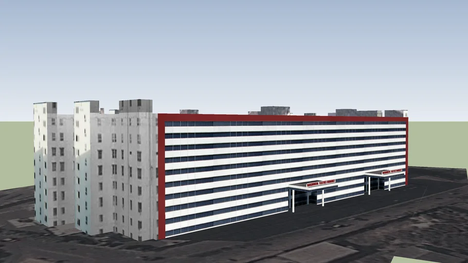 Raghukul Textile Market, Surat | 3D Warehouse