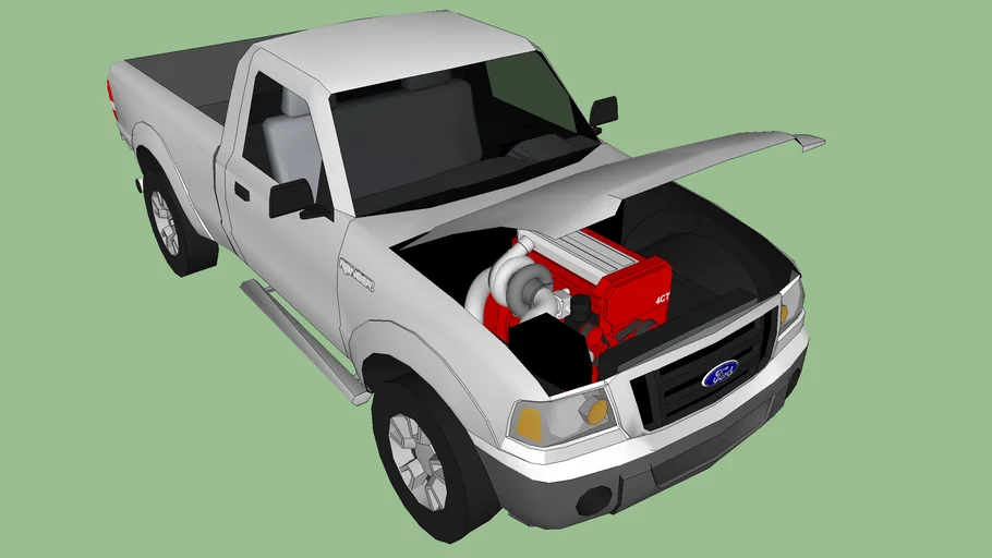 Ford Ranger Cummins | 3D Warehouse