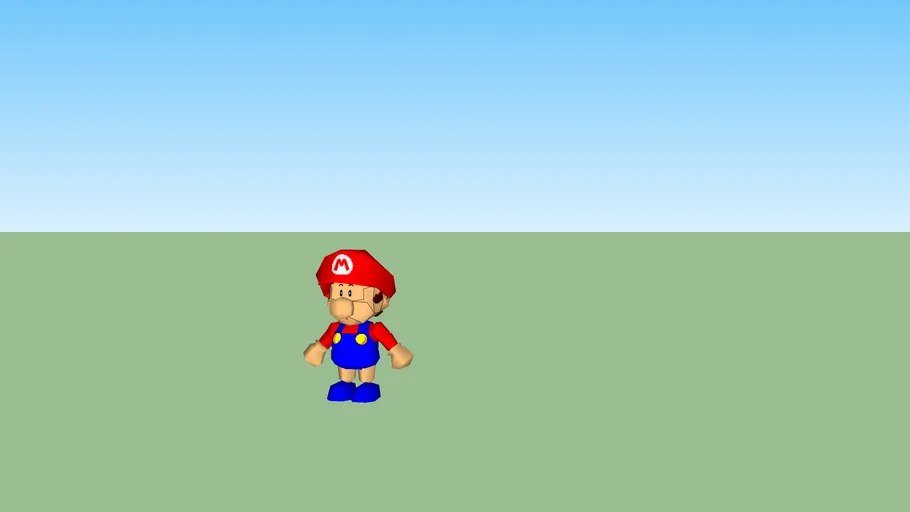 Baby Mario sm64 style | 3D Warehouse