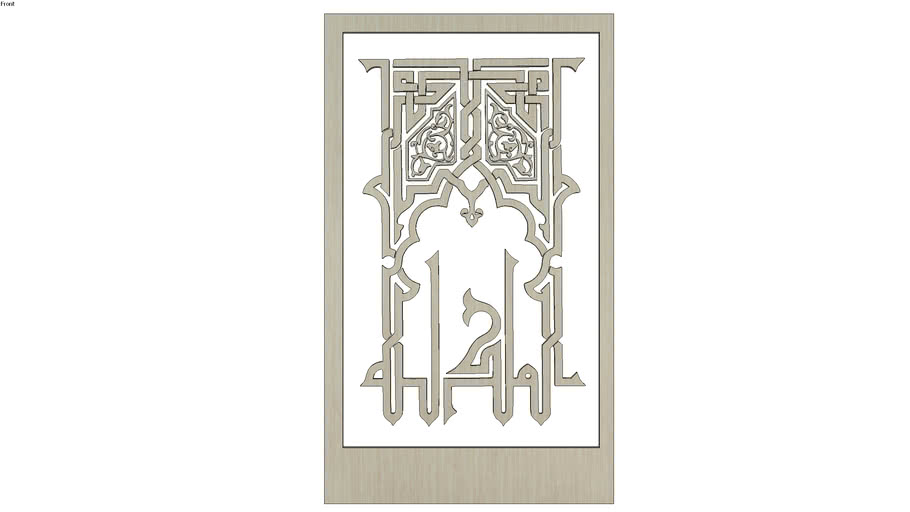 Islamic decoration | 3D Warehouse