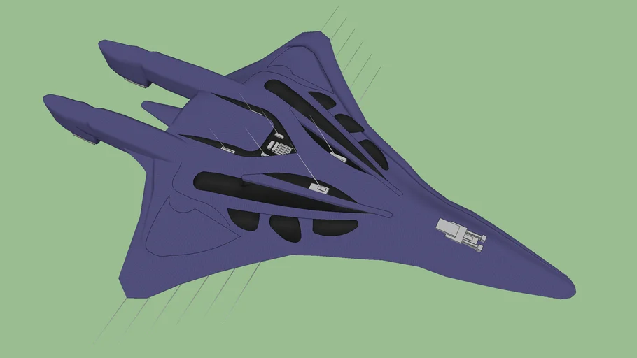 Wraith cruiser (version 2) | 3D Warehouse