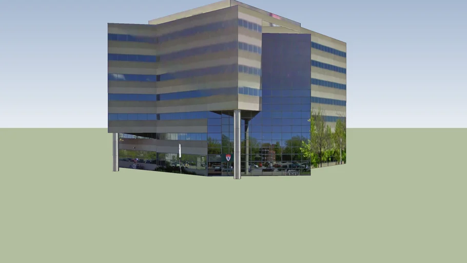 modern glass building | 3D Warehouse