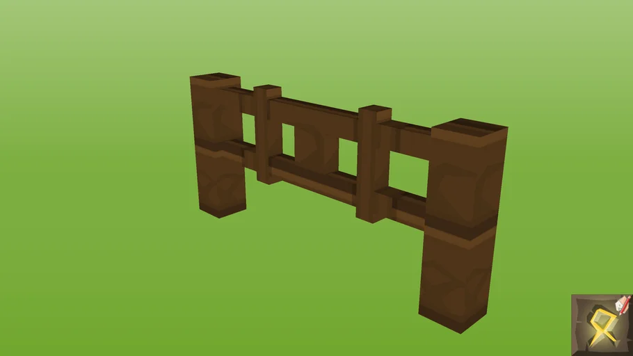 Fence Gate - Pine1 | 3D Warehouse