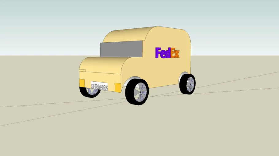 FedEx Truck | 3D Warehouse