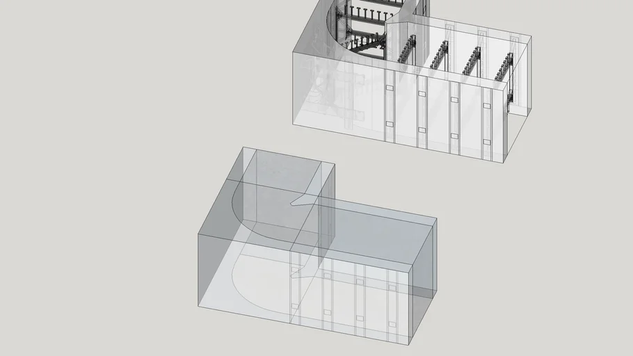 12' BuildBlock BL-1290 Corner ICF | 3D Warehouse