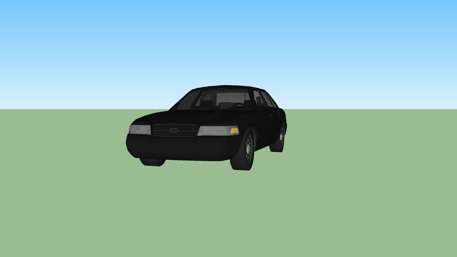 FBI Ford Crown Victoria | 3D Warehouse