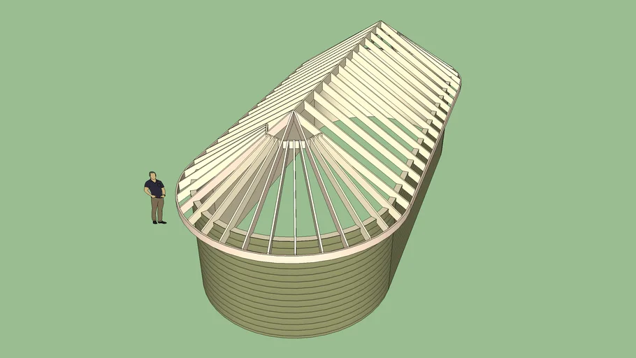 Circular Roof | 3D Warehouse