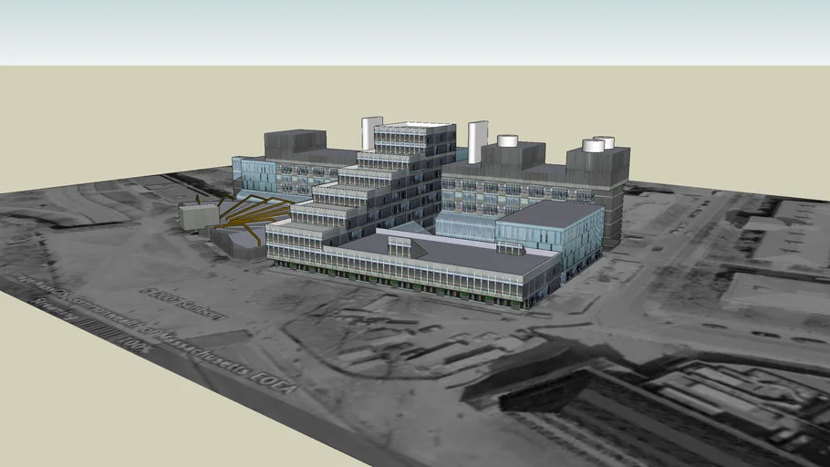 Jose luis Sert - Harvard University Undergraduate Science Center | 3D ...