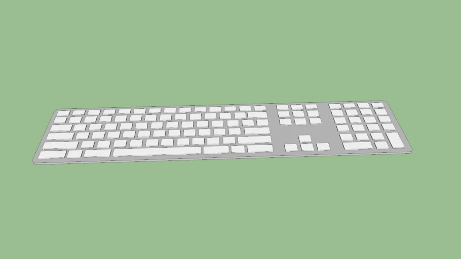 Apple Keyboard | 3D Warehouse