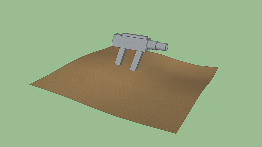 Ground turret | 3D Warehouse