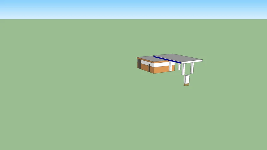 Whitlock Avenue Chevron | 3D Warehouse