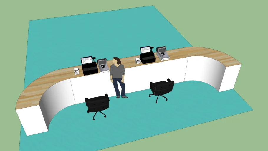 POS/Shop Desk | 3D Warehouse