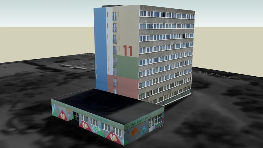 Dormitory No.11 UMK | 3D Warehouse