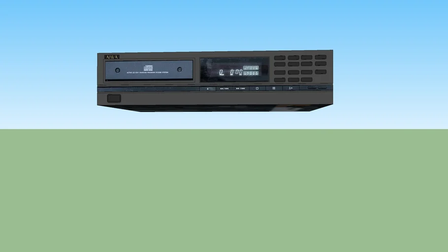 Aiwa DX-09 CD player | 3D Warehouse