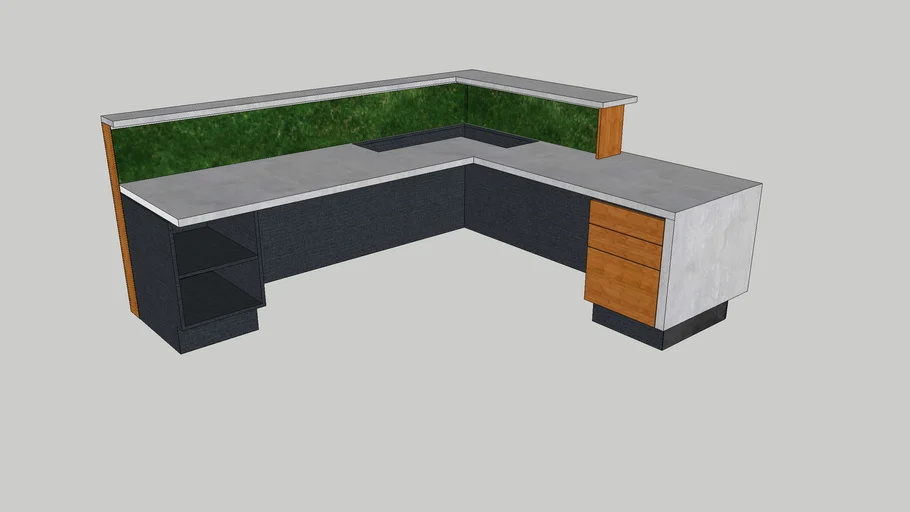 Reception Desk | 3D Warehouse