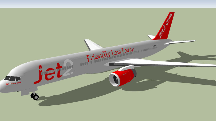 Jet2.com B757 236 (2012) | 3D Warehouse