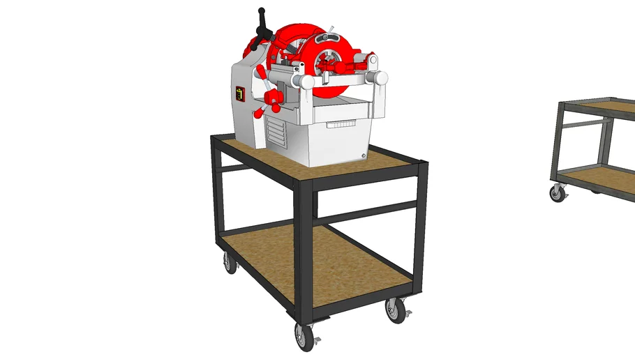Threading Machine Stand | 3D Warehouse