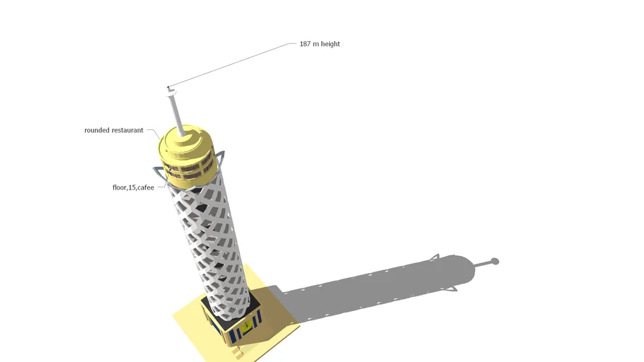Cairo tower | 3D Warehouse