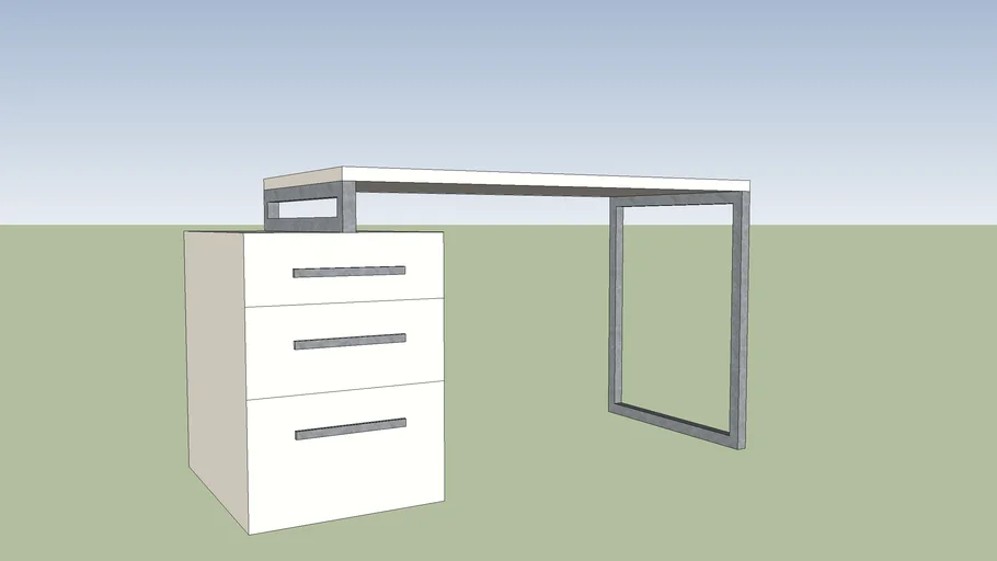 A Desk | 3D Warehouse