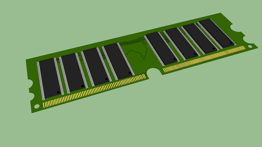 memoria ram | 3D Warehouse