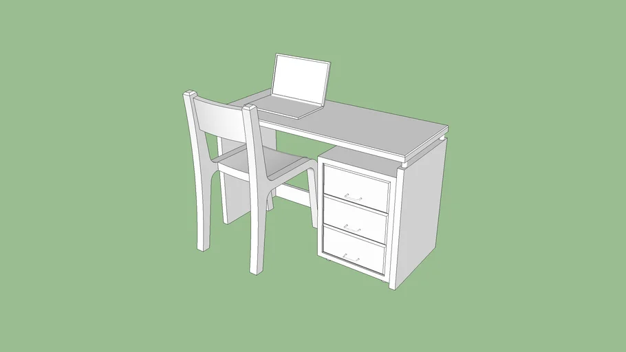 Study Table By Lz 3D Warehouse, 46% OFF | www.pinnaxis.com
