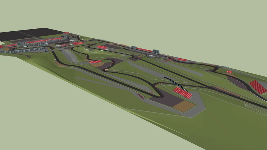 Llanwern International Racing Circuit- | 3D Warehouse