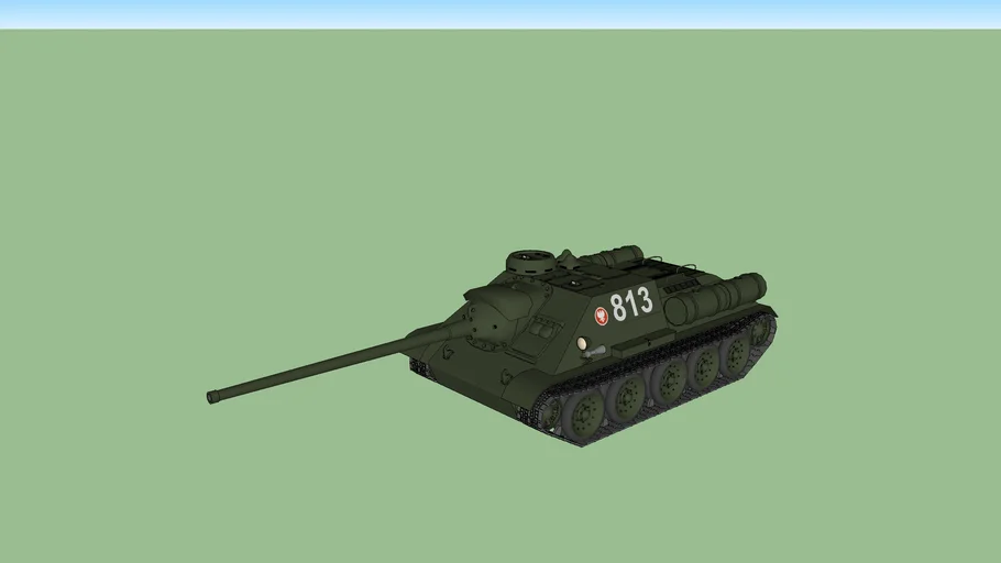 SU-100 | 3D Warehouse