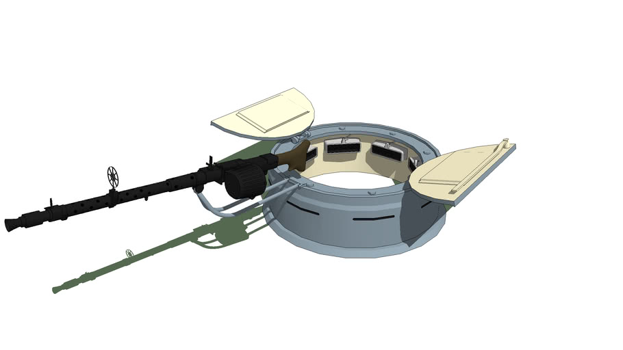 German tank cupola | 3D Warehouse