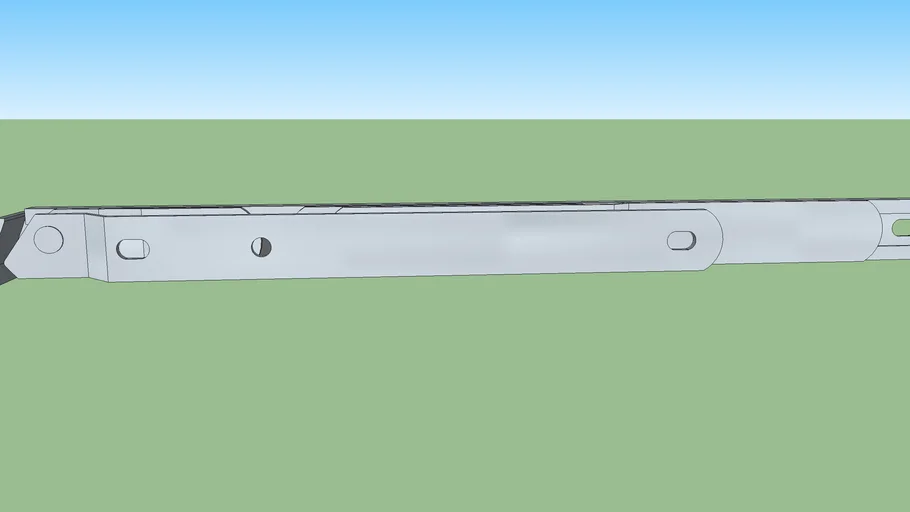 Closed Window Hinge (Left) | 3D Warehouse