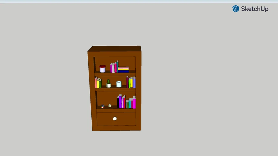 Bookshelf | 3D Warehouse