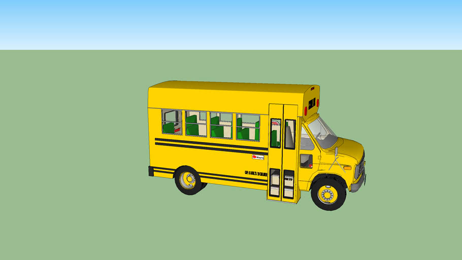 1984 Chevy G30 Wayne Transette School Bus | 3D Warehouse