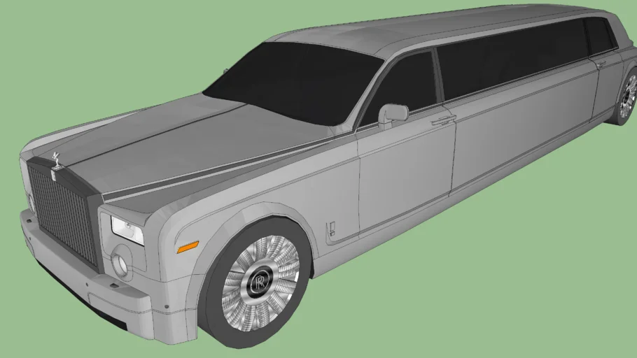Rolls Royce Phantom Limo | 3D Warehouse