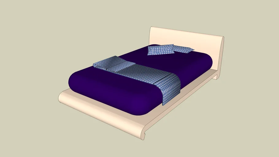 Double bed | 3D Warehouse