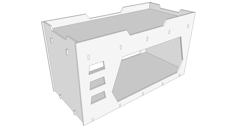 um Box Bed U180222 | 3D Warehouse