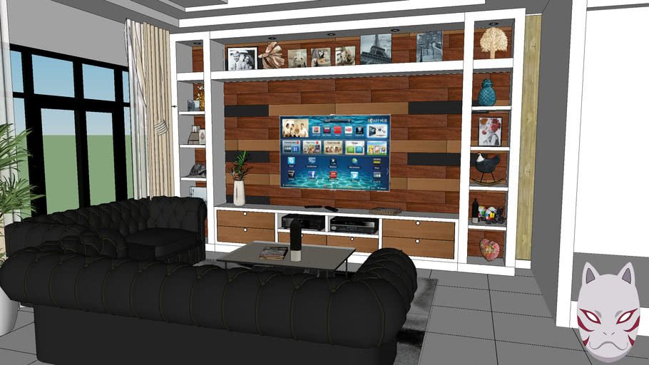 Simple TV Rack | 3D Warehouse