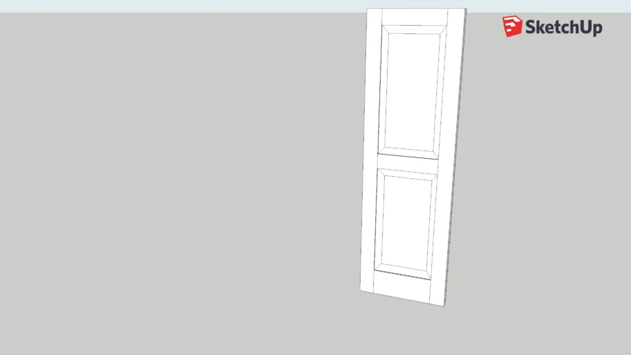 Panel Door | 3D Warehouse