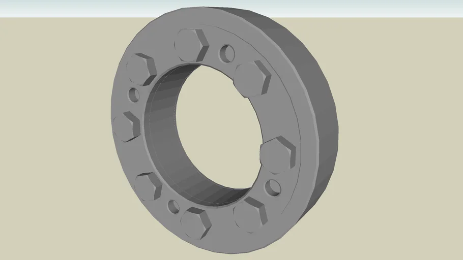 Two Piece Shrink Discs, Series RFN 4171 | 3D Warehouse