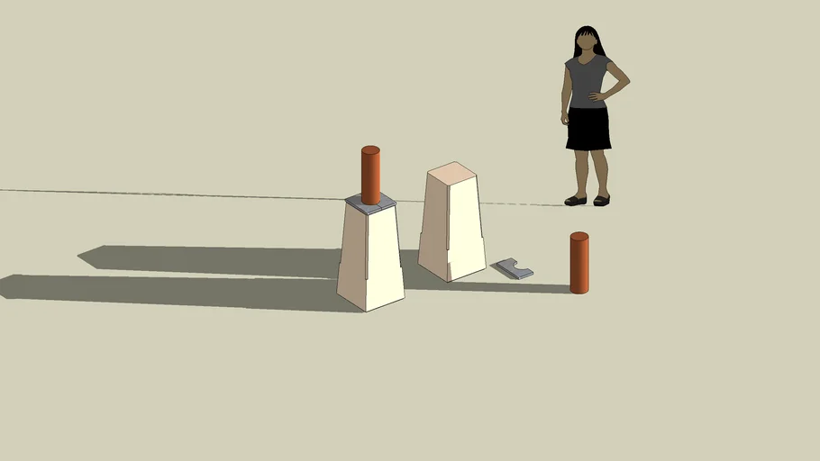 Column Base | 3D Warehouse