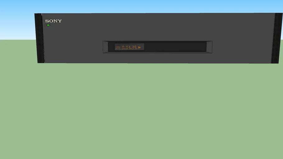 Sony (SLV-R5UC) S-VHS VCR | 3D Warehouse