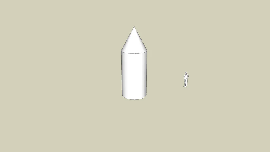 Just a test missle shape | 3D Warehouse