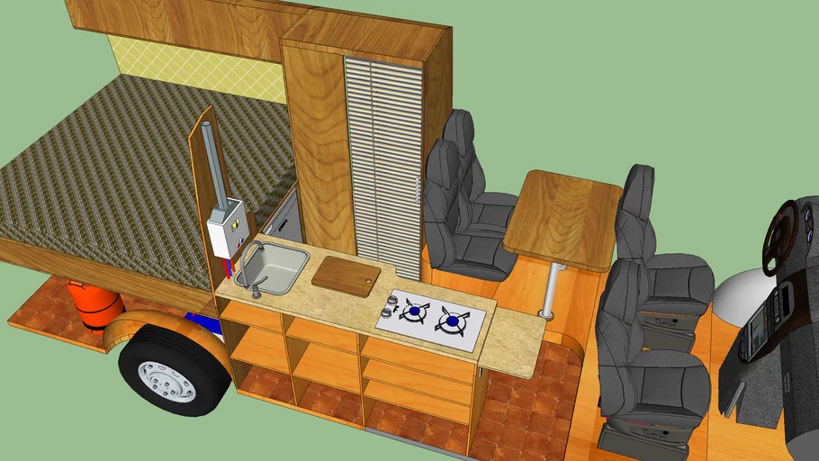 van sketch download | 3D Warehouse