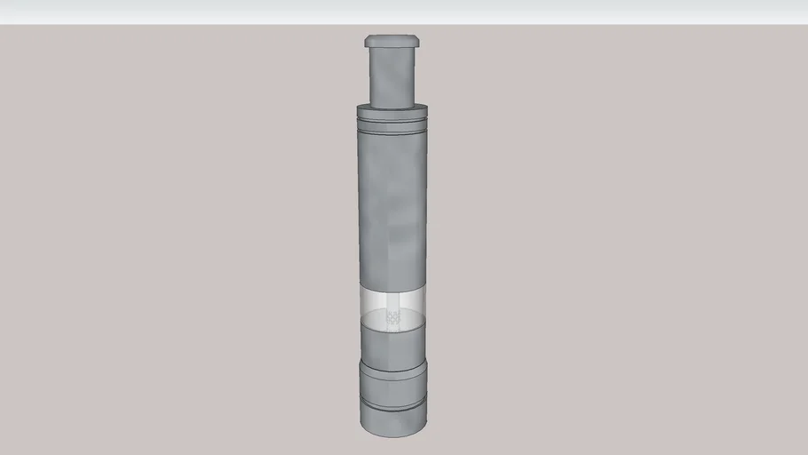 One-Handed Salt or Pepper Mill | 3D Warehouse