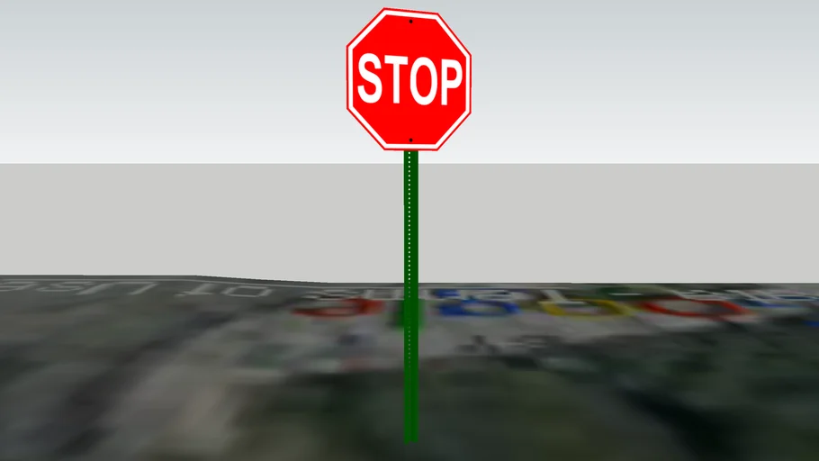 Stop Sign | 3D Warehouse