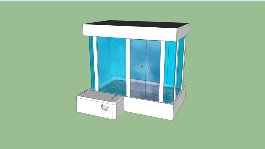 Floataway Cabin41 Float room - door on right - with tech pack | 3D Warehouse