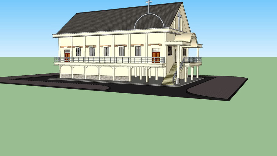 bangunan gereja | 3D Warehouse