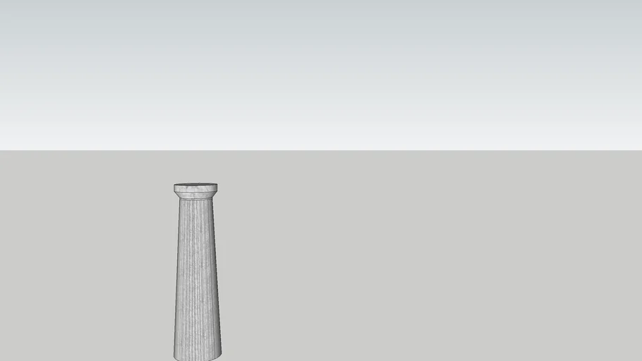 Doric Column | 3D Warehouse