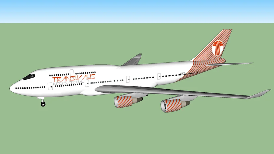 Transways International Airways 747-415ER (2016) | 3D Warehouse