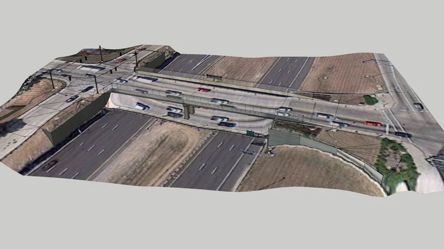 Compton Ave Bridge-Overpass | 3D Warehouse