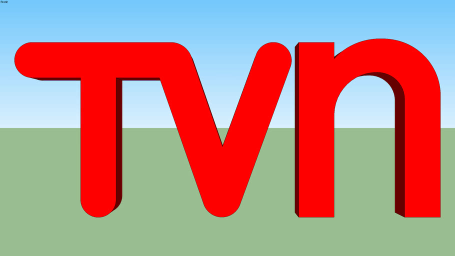 TVN Chile logo 2020 | 3D Warehouse